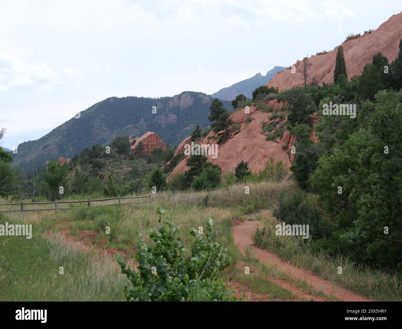 Red Rock Canyon Open Space in Colorado Springs, CO Stock Photo - Alamy