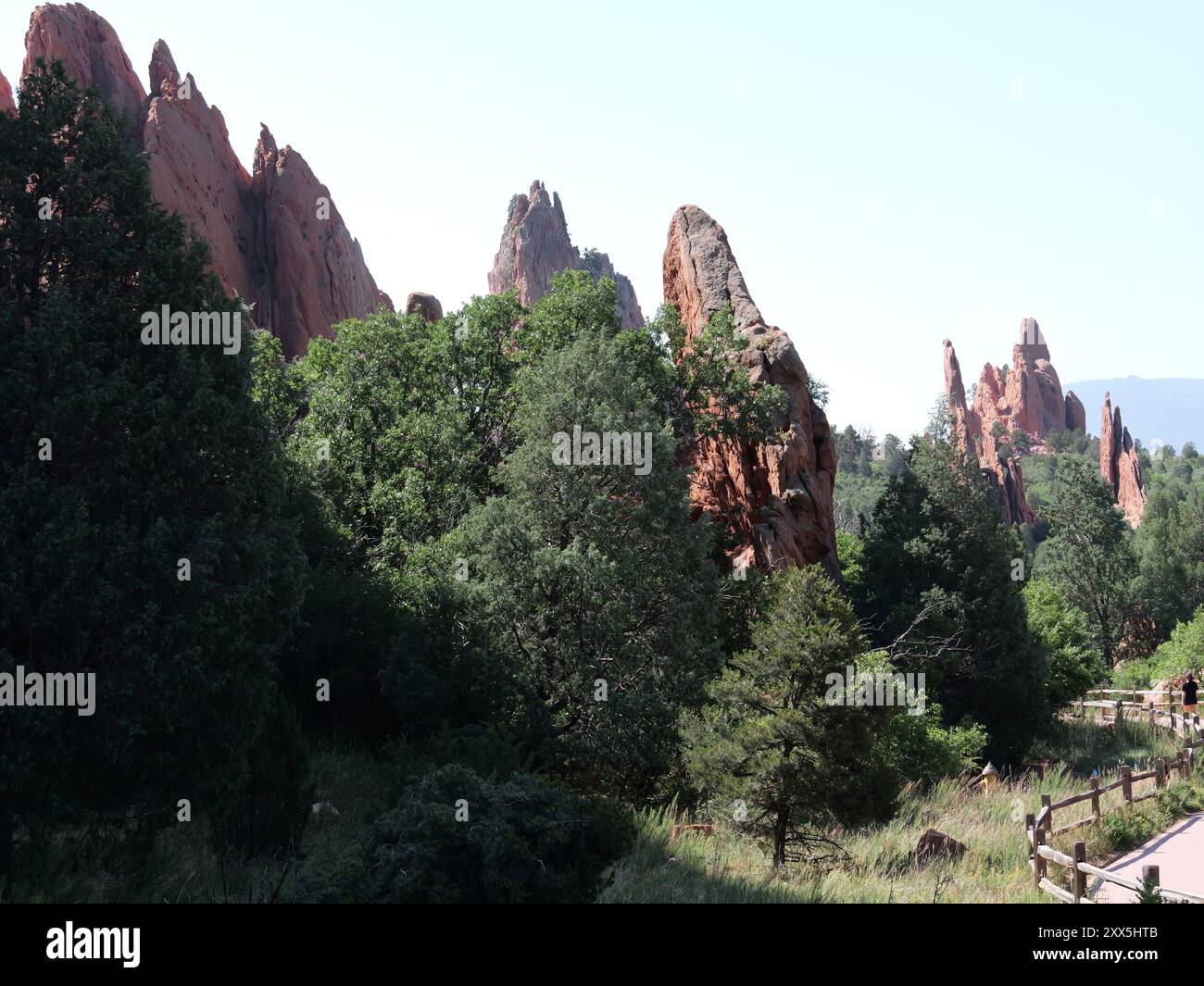 Colorado Springs, Colorado - August 4, 2024: Garden of the Gods Natural ...