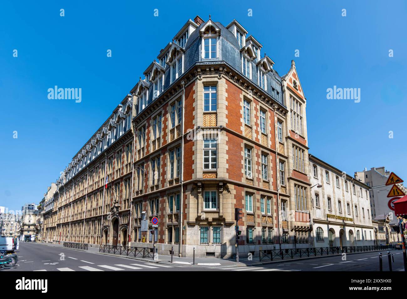 Exterior view of the Institut Catholique de Paris (ICP), a Catholic university and a private ...