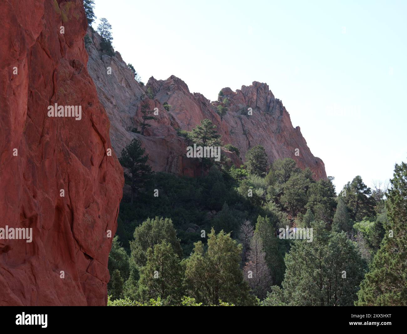 Colorado Springs, Colorado - August 4, 2024: Garden of the Gods Natural ...