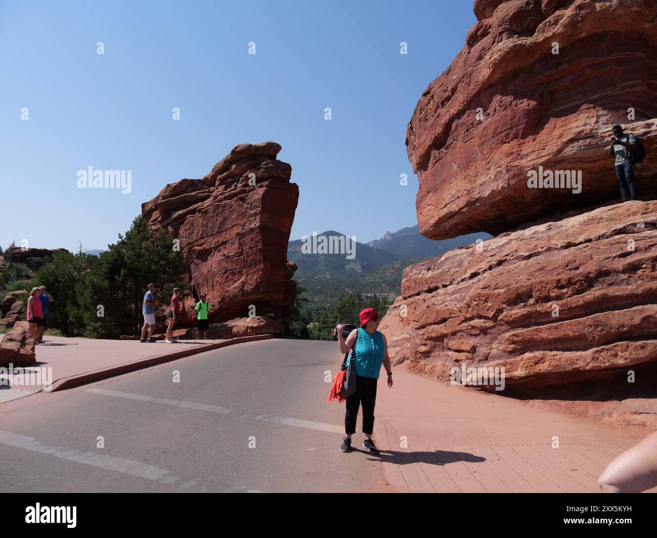 Colorado Springs, Colorado - August 4, 2024: Garden of the Gods Natural ...