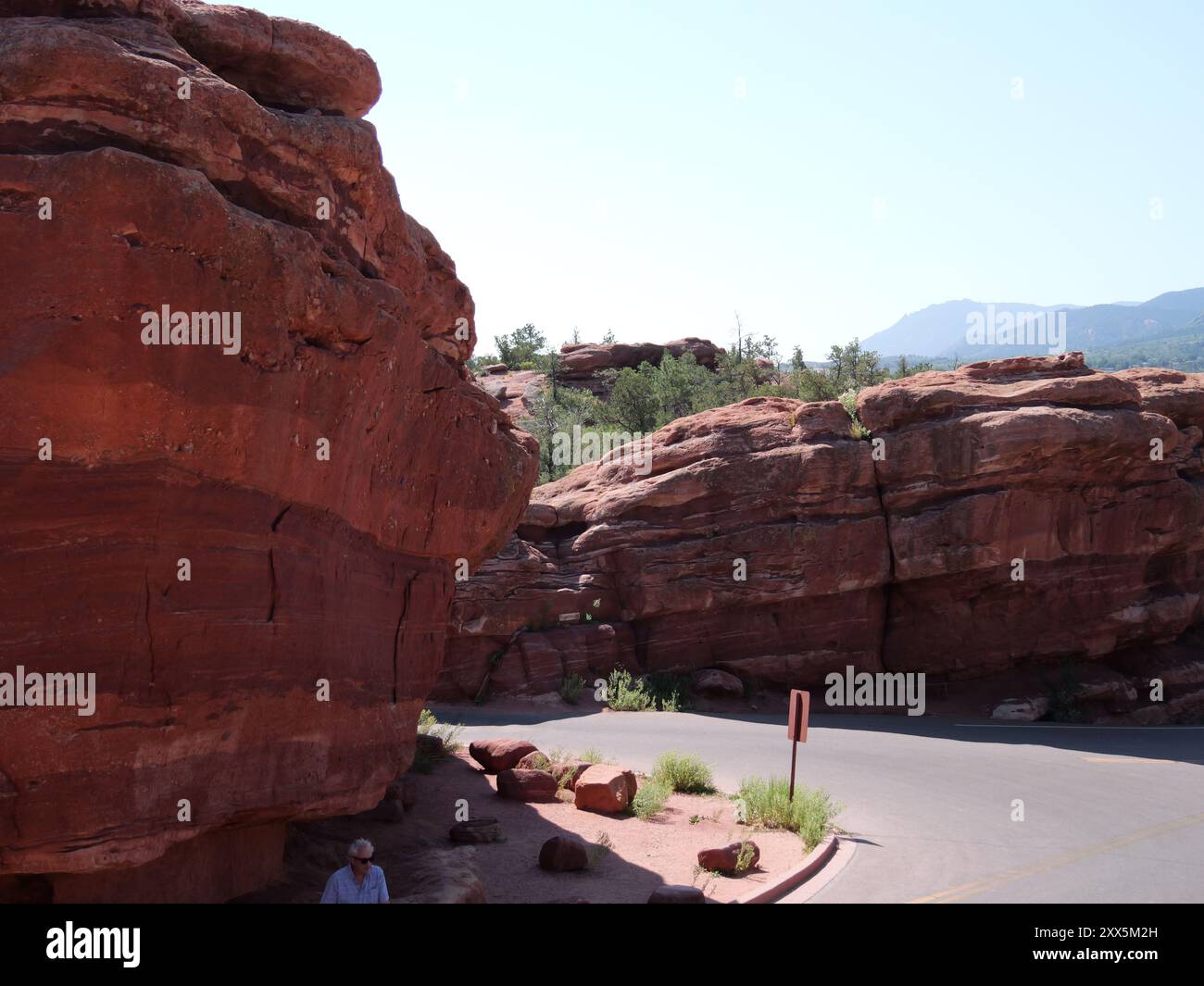 Colorado Springs, Colorado - August 4, 2024: Garden of the Gods Natural ...
