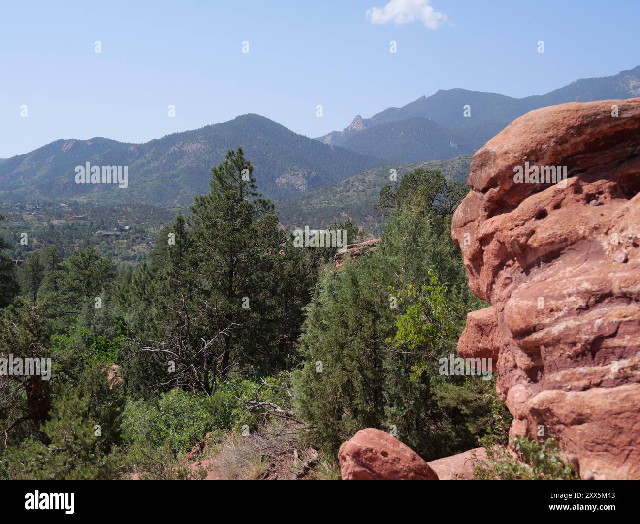 Colorado Springs, Colorado - August 4, 2024: Garden of the Gods Natural ...