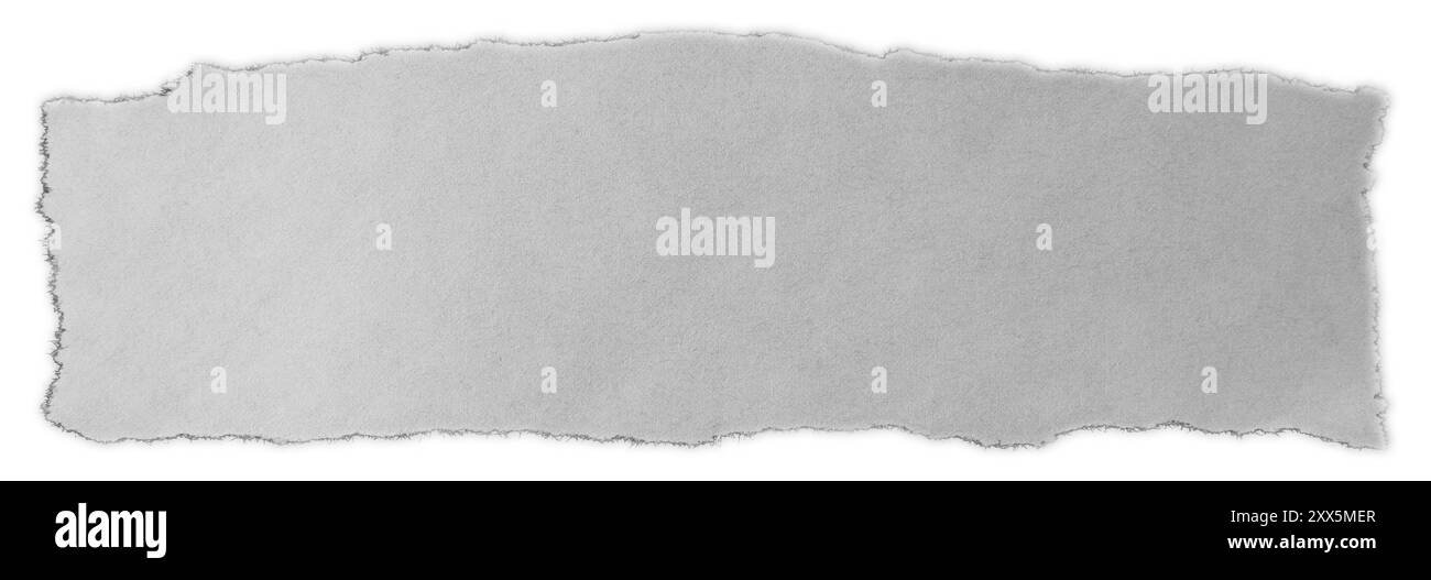 Piece of torn paper isolated on plain background Stock Photo - Alamy