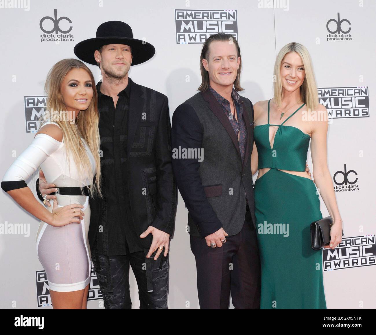 Brian Kelley and Tyler Hubbard of Florida Georgia Line, and Hayley ...