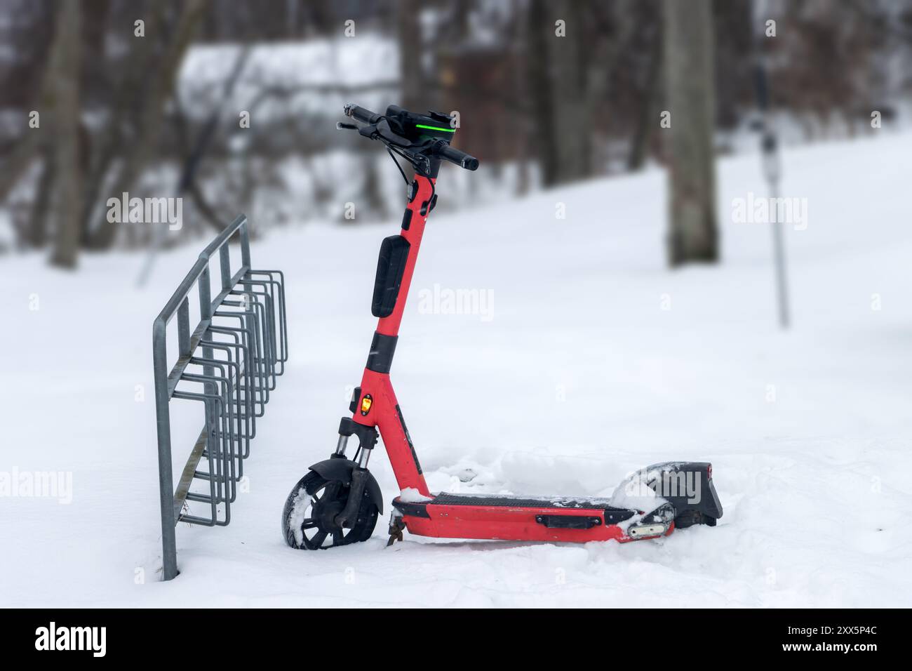 Electric scooter in a park hi-res stock photography and images - Alamy