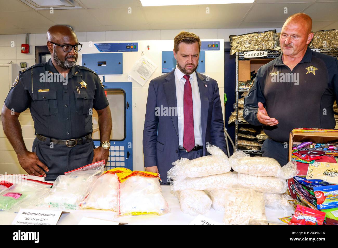 Lowndes County Sheriff's Captain Edward Christian, left and Lt. Herb ...