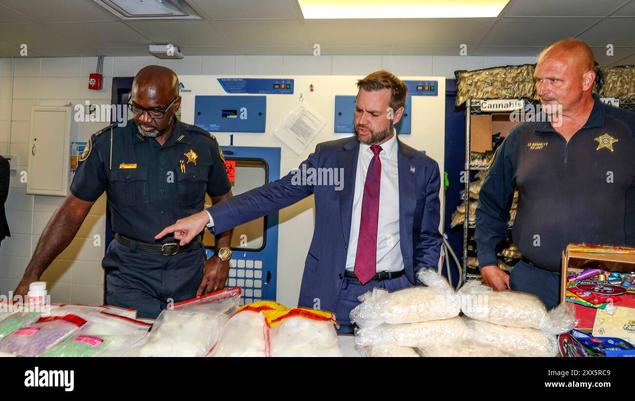 Lowndes County Sheriff's Captain Edward Christian, left and Lt. Herb ...