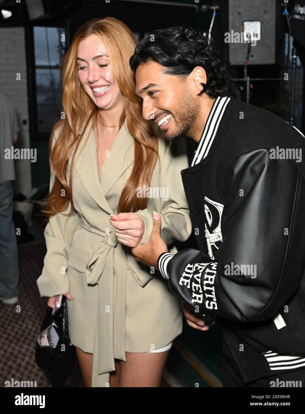 EDITORIAL USE ONLY Patsy Field and Munveer Jabbal attend an exclusive ...