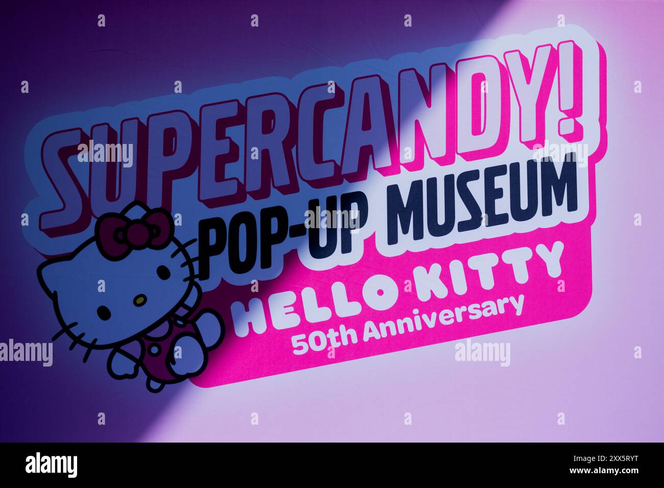 Hello kitty logo hi-res stock photography and images - Alamy