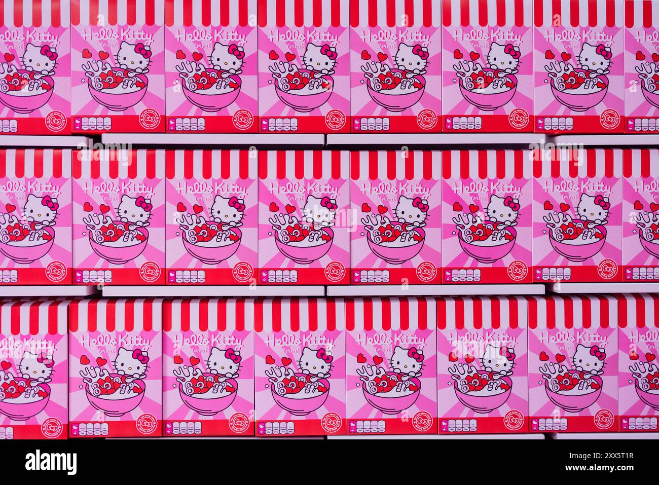 Hello kitty logo hi-res stock photography and images - Alamy