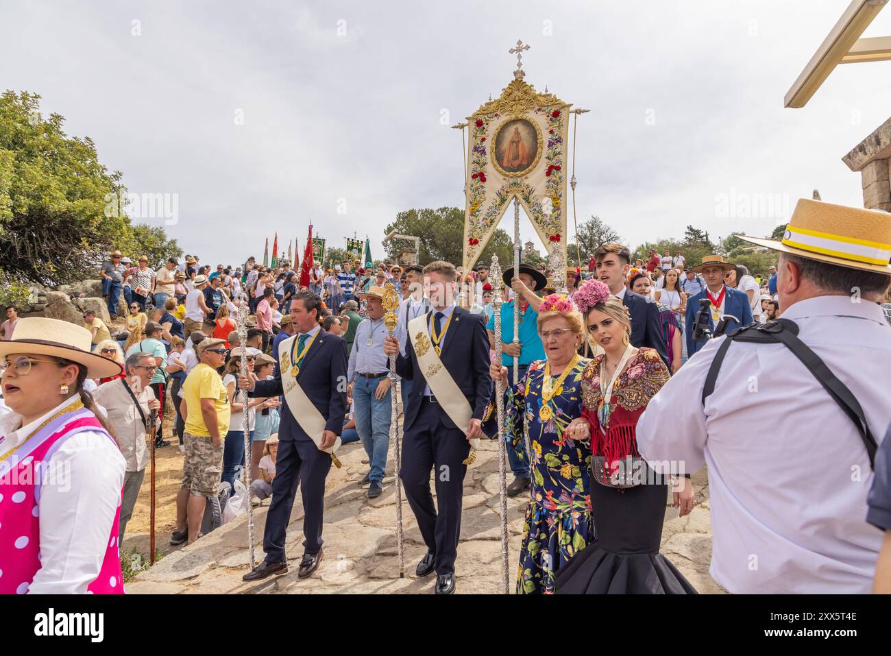 Virgen de la Cabeza, Andujar, Jaen Province, Andalusia, Spain. April 30 ...
