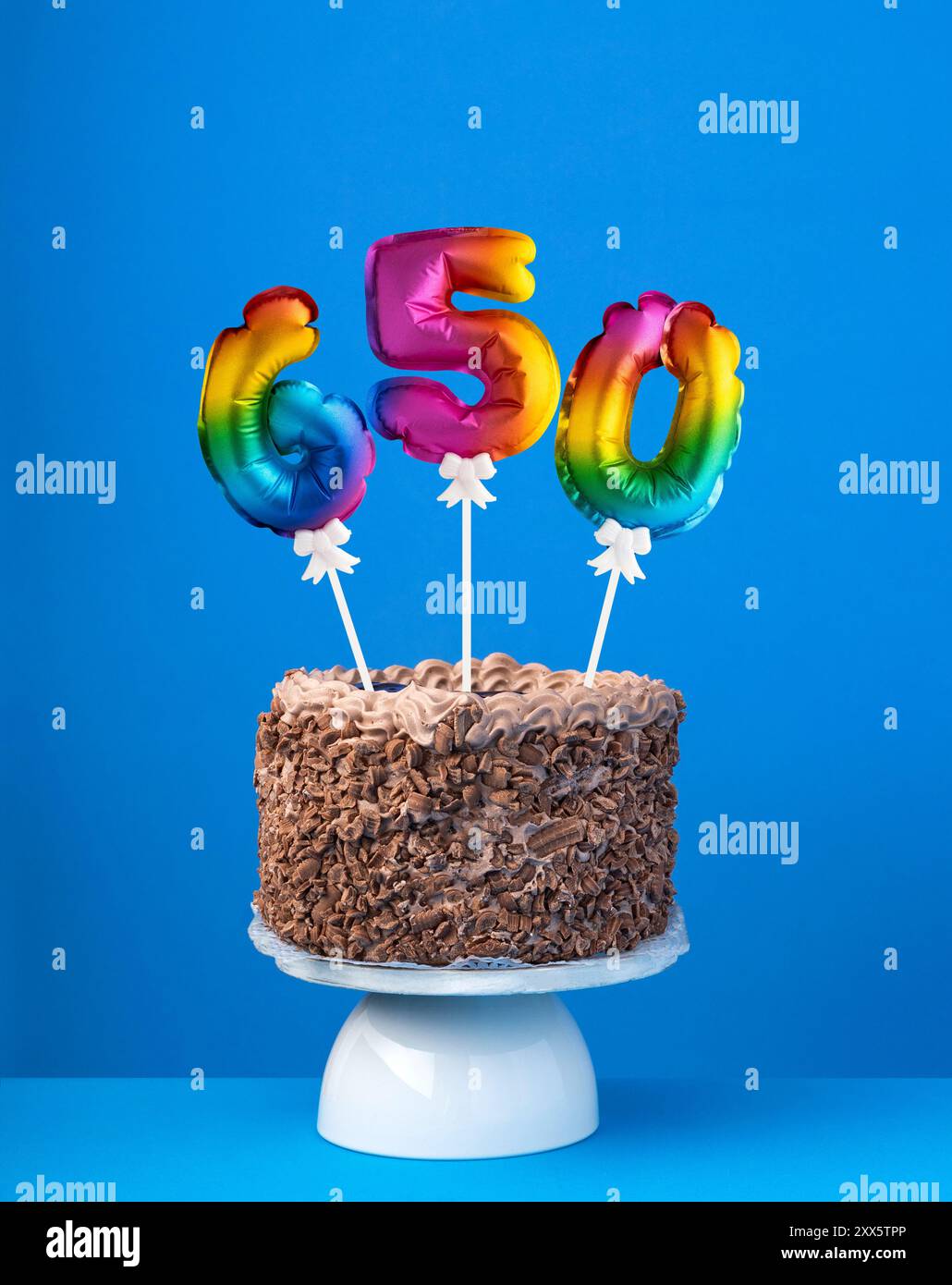 Balloon number 650 - Number of followers or likes Stock Photo - Alamy