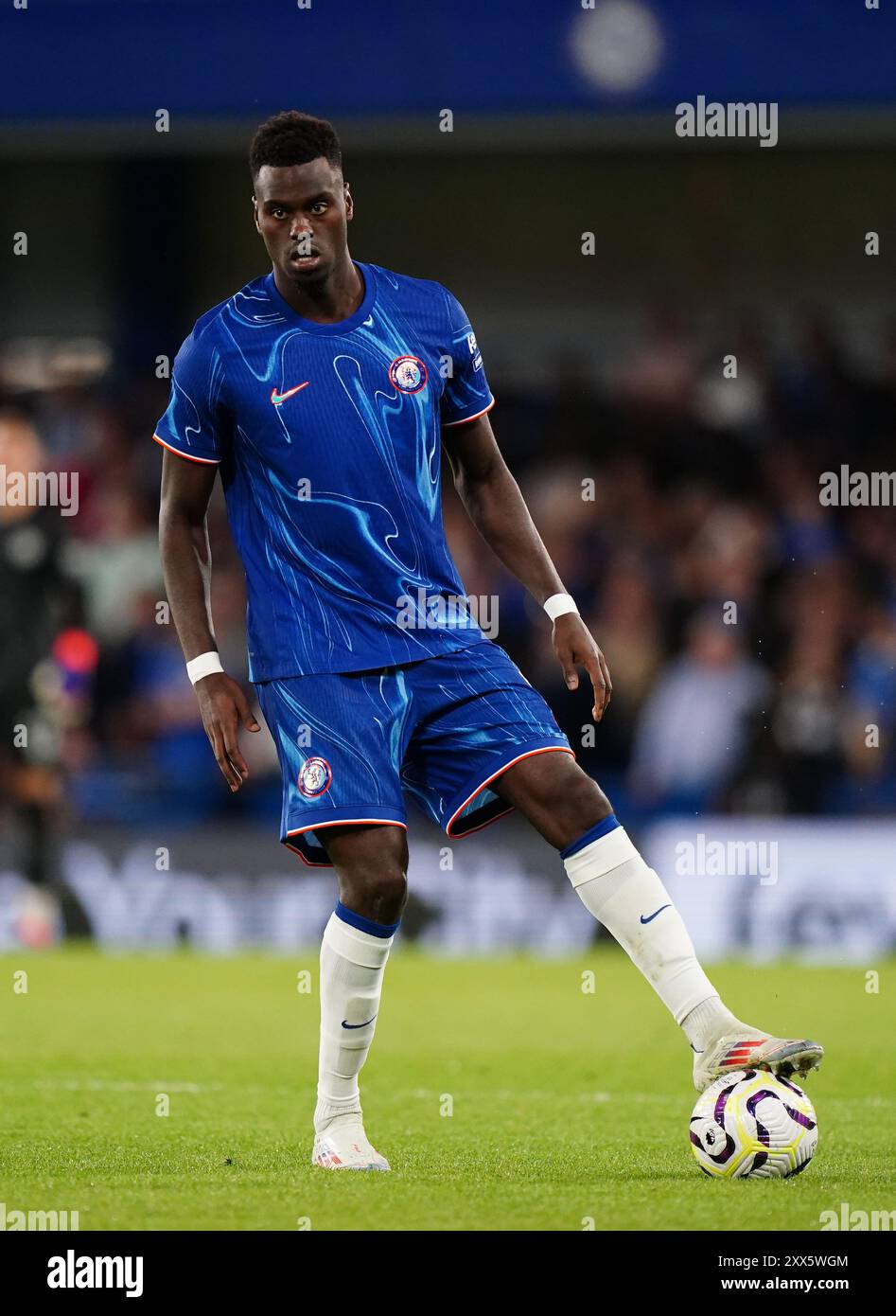 Chelsea's Benoit Badiashile during the UEFA Europa Conference League ...
