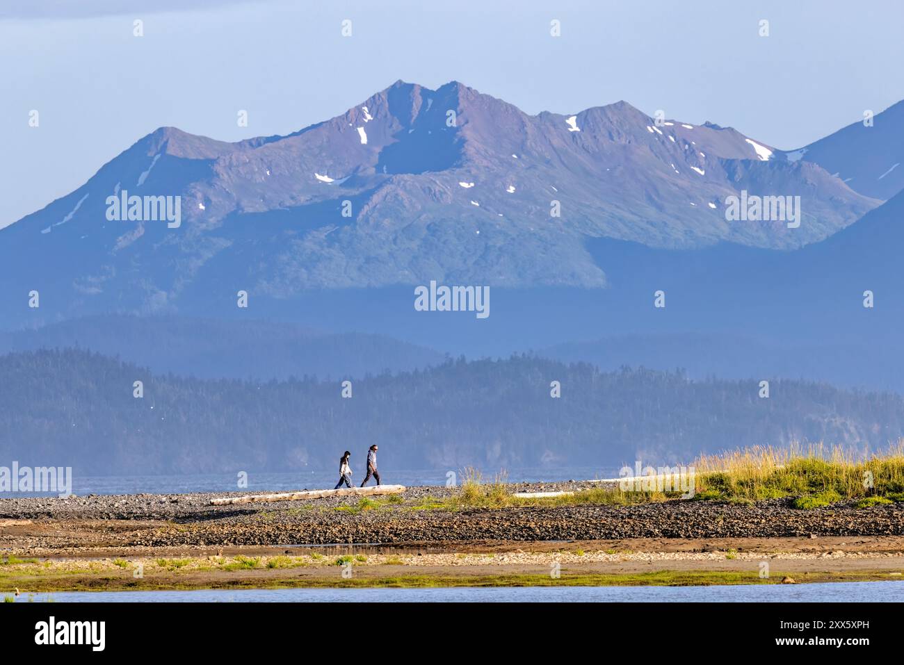 Views of Beluga Slough and Bishop's Beach - Homer, Alaska Stock Photo ...