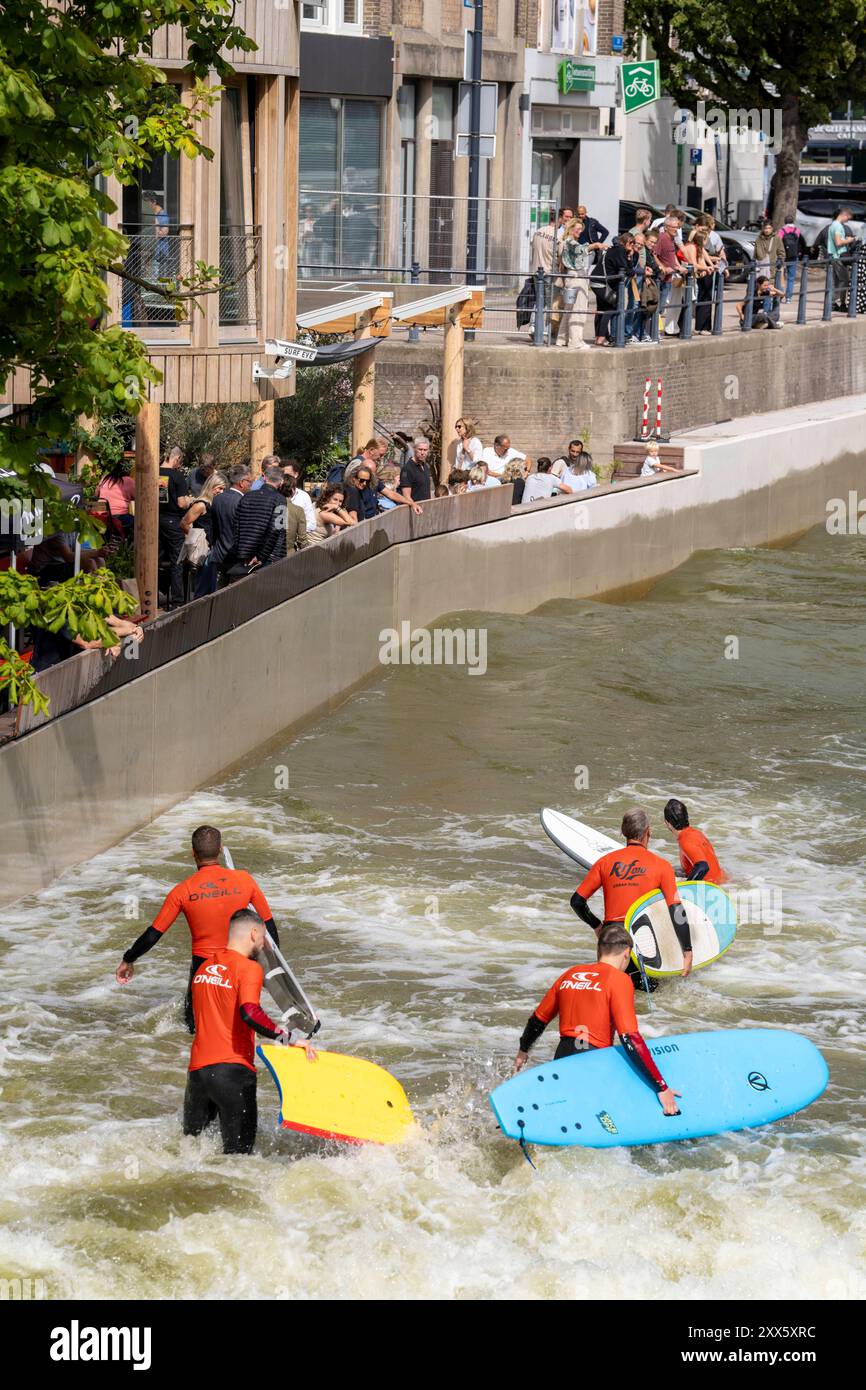 Surfanlage in der Innenstadt von Rotterdam, Rif010, die angeblich ...