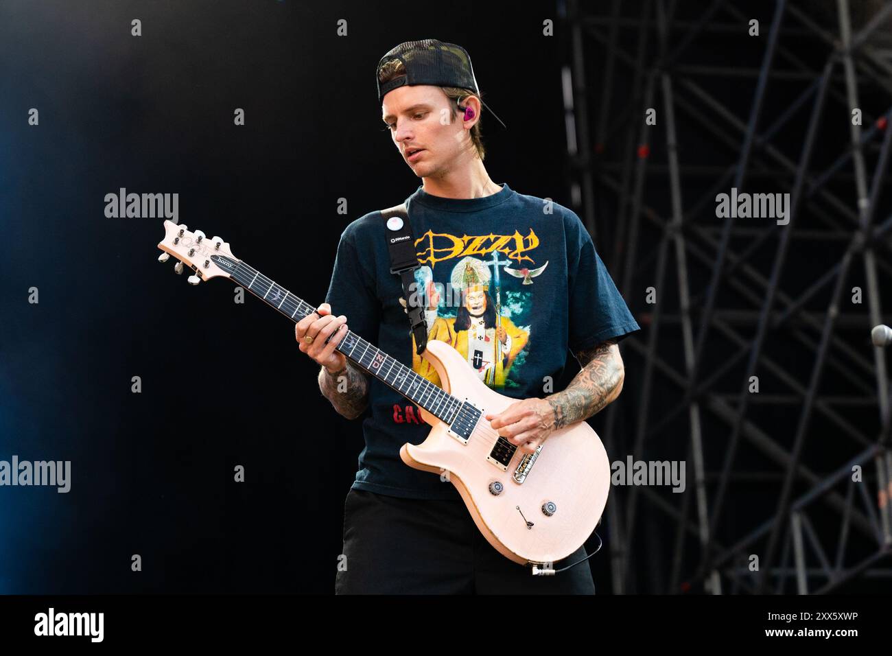 Neck Deep performs last night at Ama music festival in Romano d ...