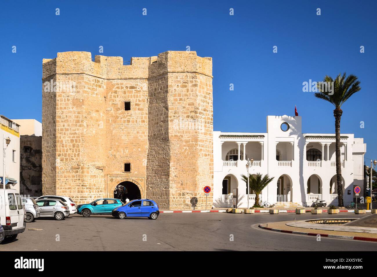 Skifa Kahla, also known as Bab Zouila, is a fortified gate that is one of the few remains of the ...