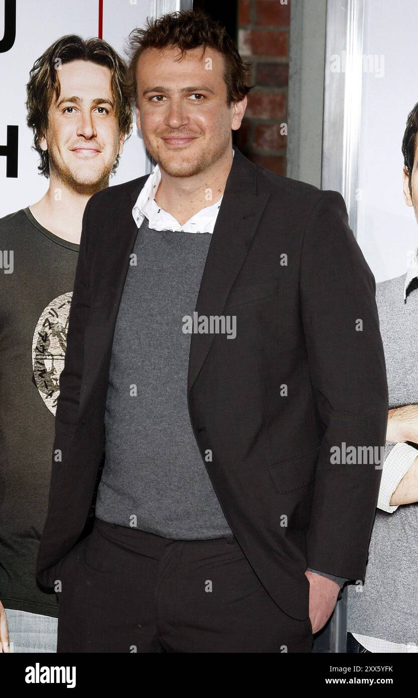 Jason Segel at the Los Angeles premiere of 'I Love You, Man' held at ...