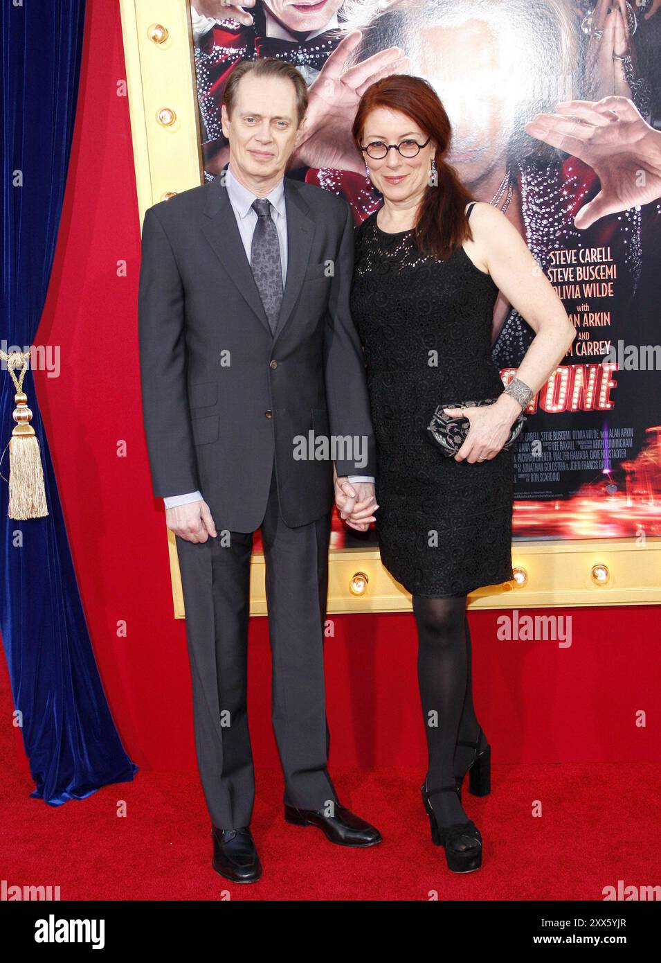 Steve Buscemi and Jo Andres at the Los Angeles premiere of 'The ...