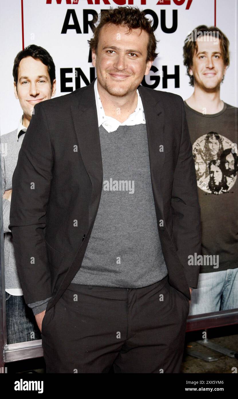 Jason Segel at the Los Angeles premiere of 'I Love You, Man' held at ...