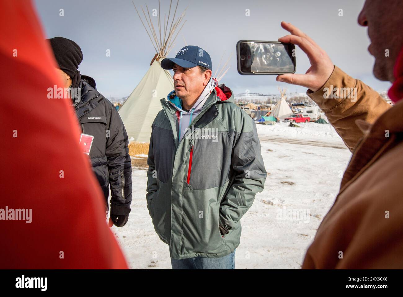 David Archambault II (Tokala Ohitika) er formann for Standing Rock ...
