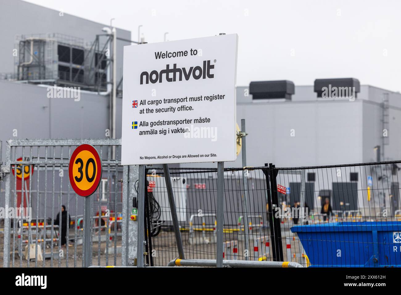 Northvolt Ett, in the city of Skellefteå, Sweden. Northvolt Ett (in ...
