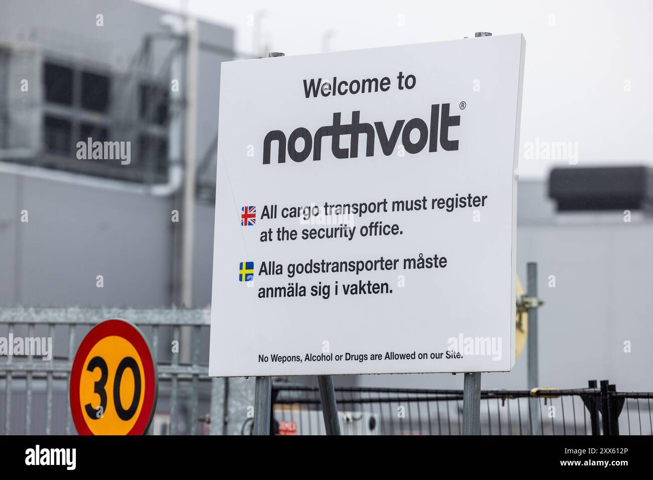 Northvolt Ett, in the city of Skellefteå, Sweden. Northvolt Ett (in ...