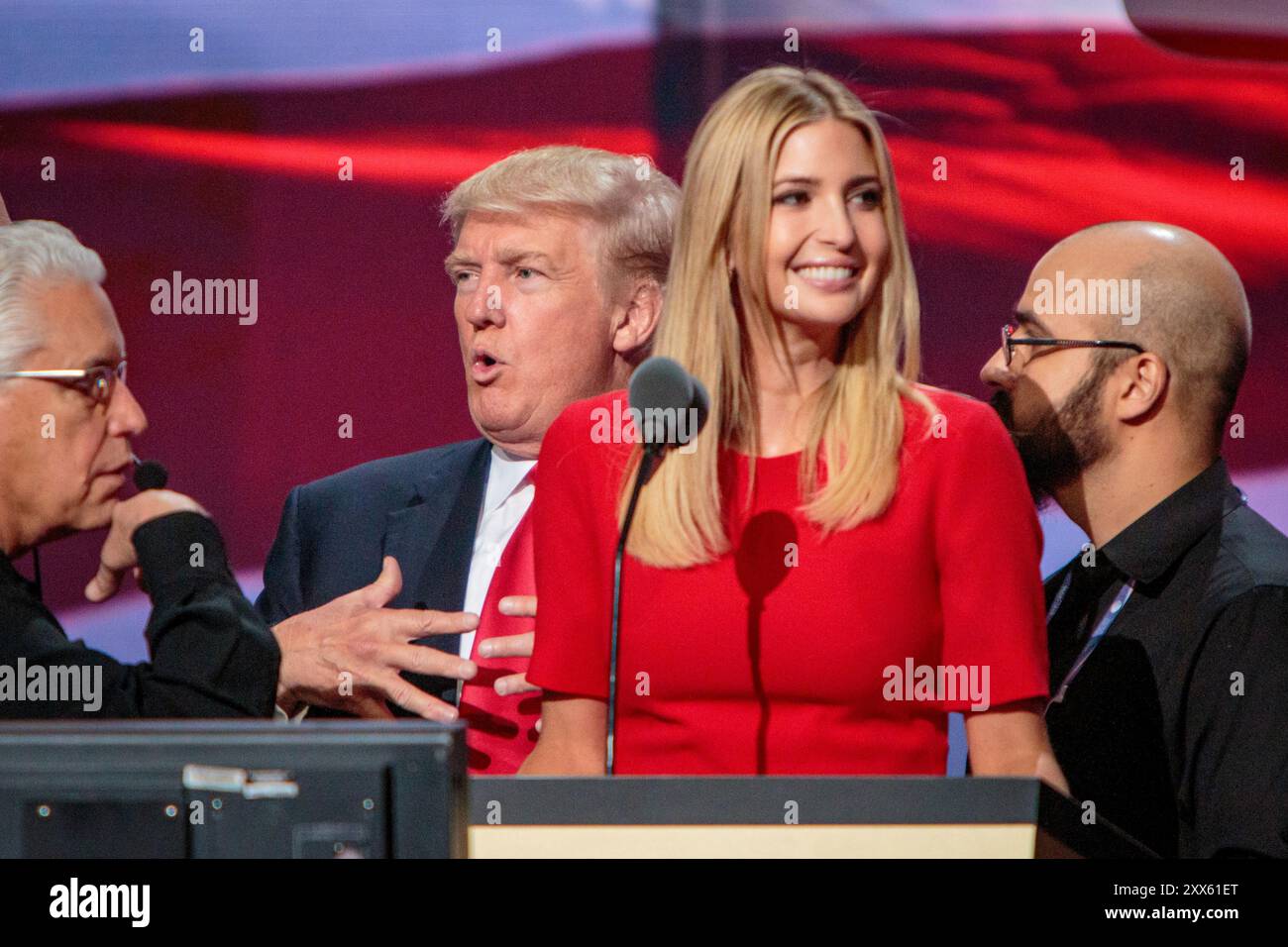The Republican National Convention in Cleveland, where Donald Trump is ...