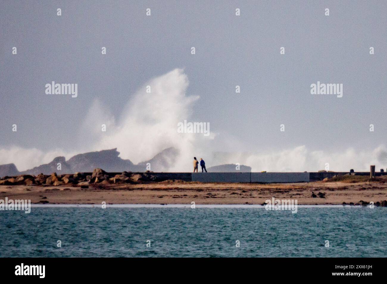 The Big Wave surfing contest Titans of Mavericks Stock Photo - Alamy