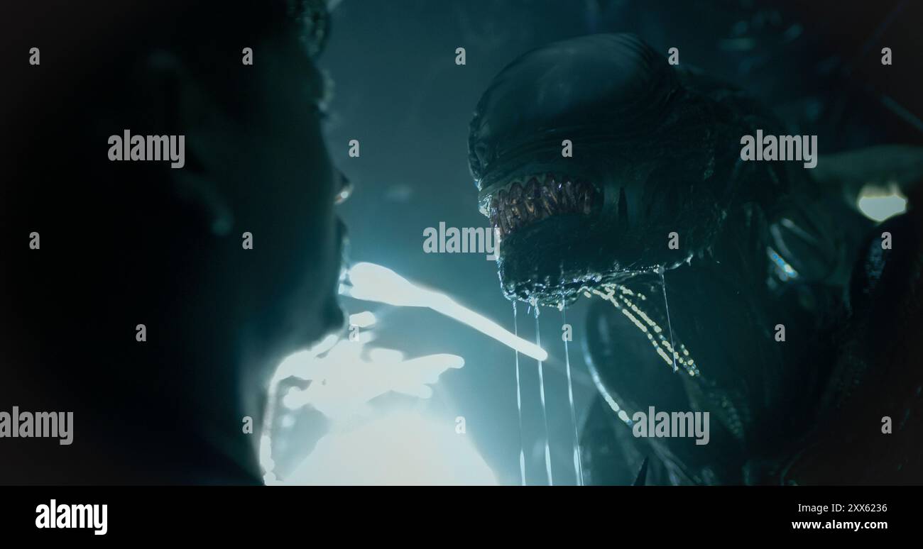 Alien: Romulus (2024) directed by Fede Alvarez and starring Cailee ...