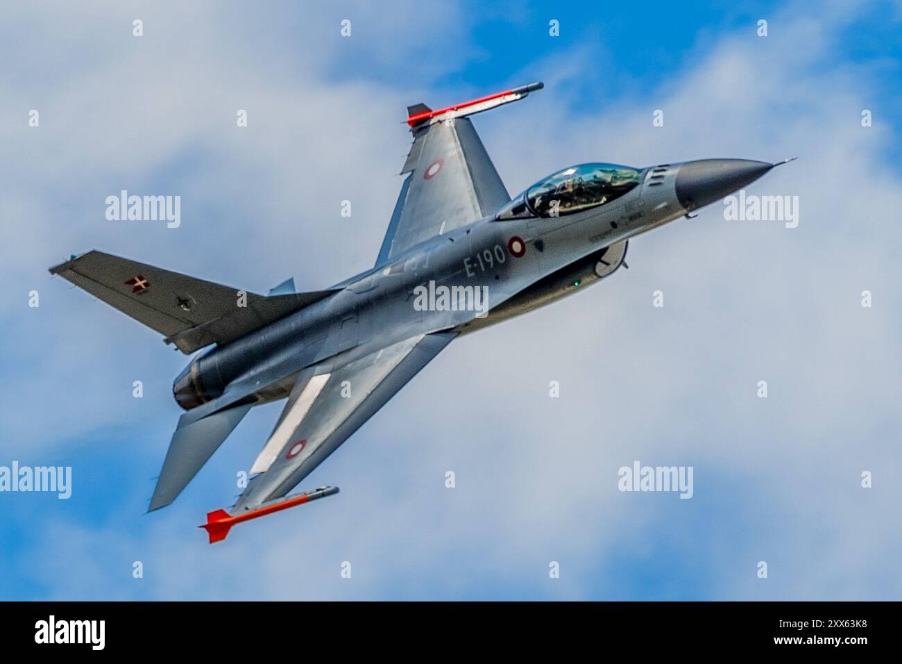 Danish Air Force General Dynamics F16 Fighting Falcon flying at RIAT ...