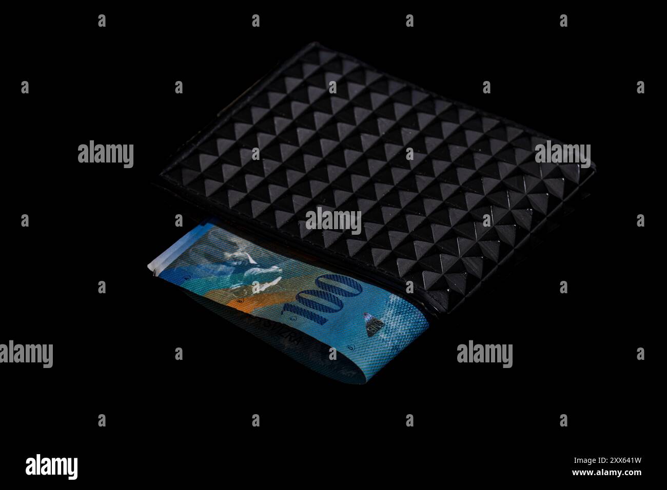 CHF money banknotes, detail photo of swiss franc. Swiss Franc currency ...