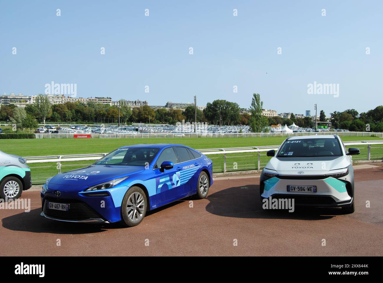 Paris, France - August 22 2024: Toyota Olympics and Paralympics ...