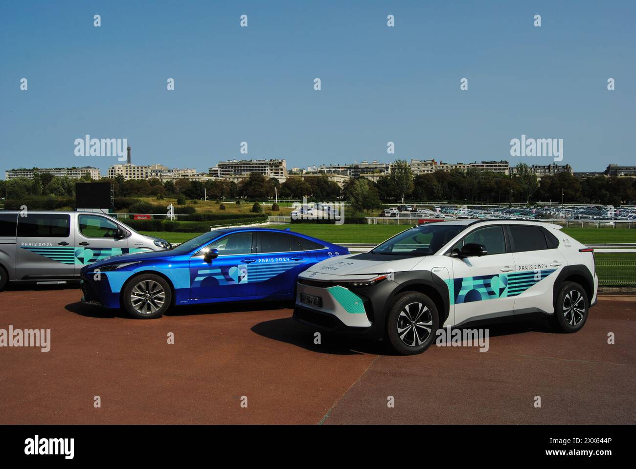 Paris, France - August 22 2024: Toyota Olympics and Paralympics ...