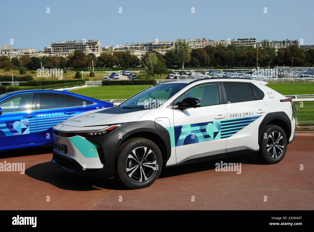 Paris, France - August 22 2024: Toyota Olympics and Paralympics ...