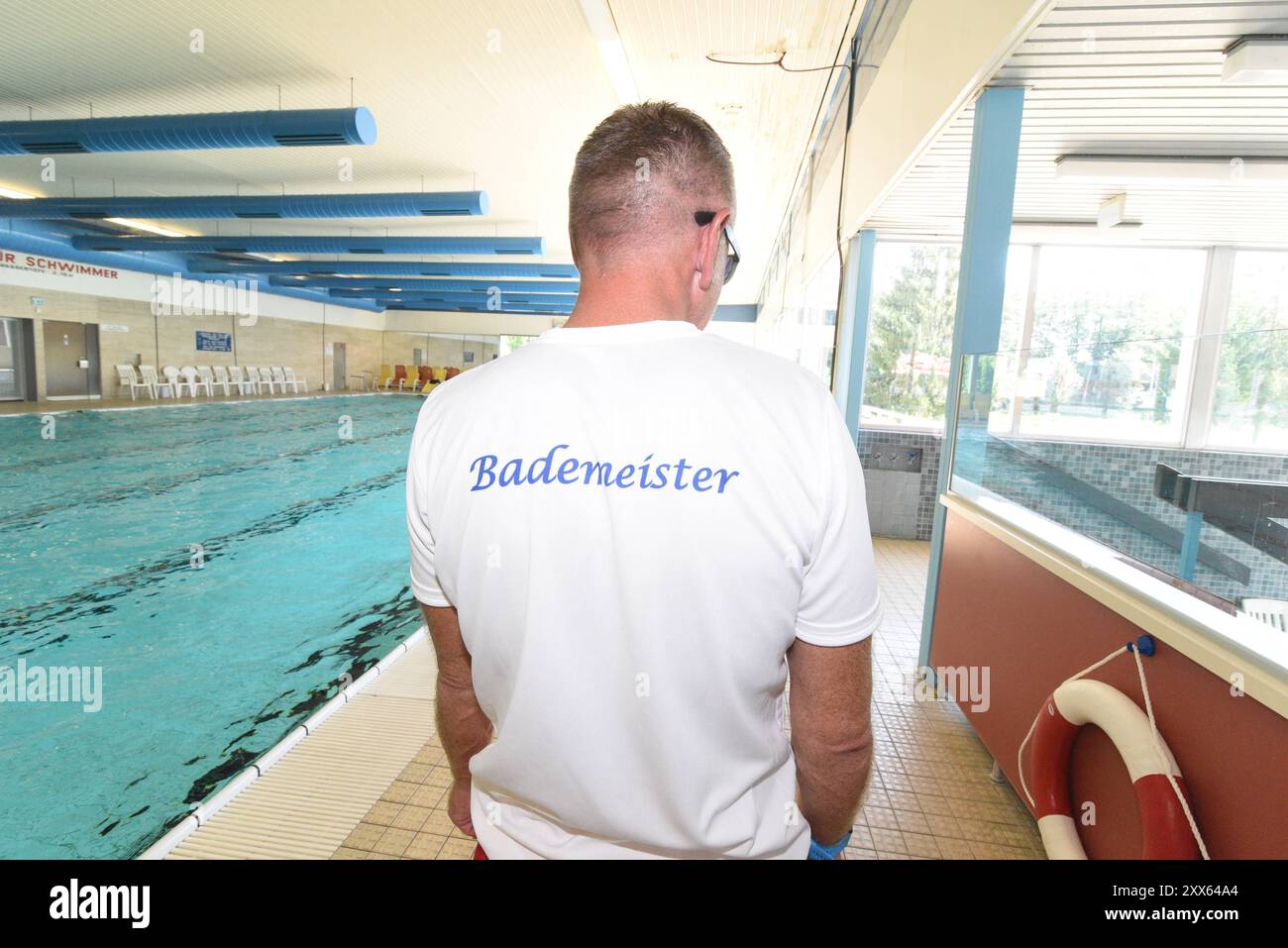 pool attendant and sports attendant at work pool attendant and sports ...