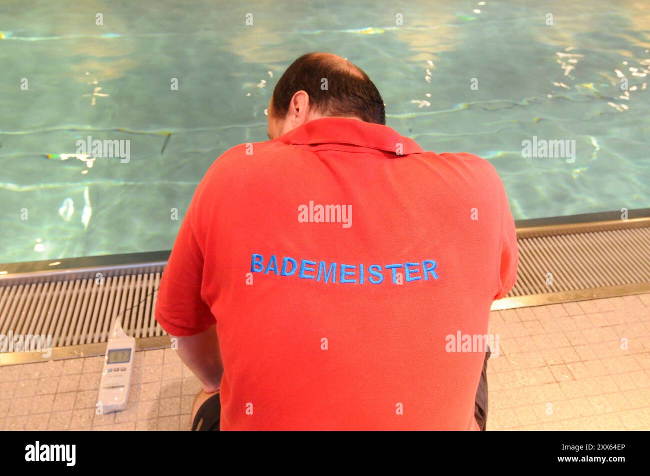 pool attendant and sports attendant at work pool attendant and sports ...