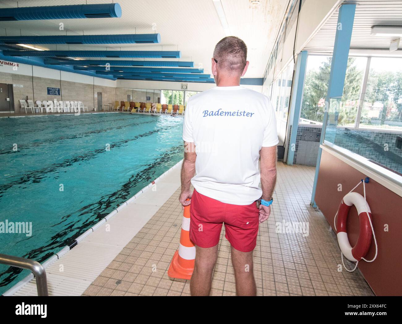 pool attendant and sports attendant at work pool attendant and sports ...