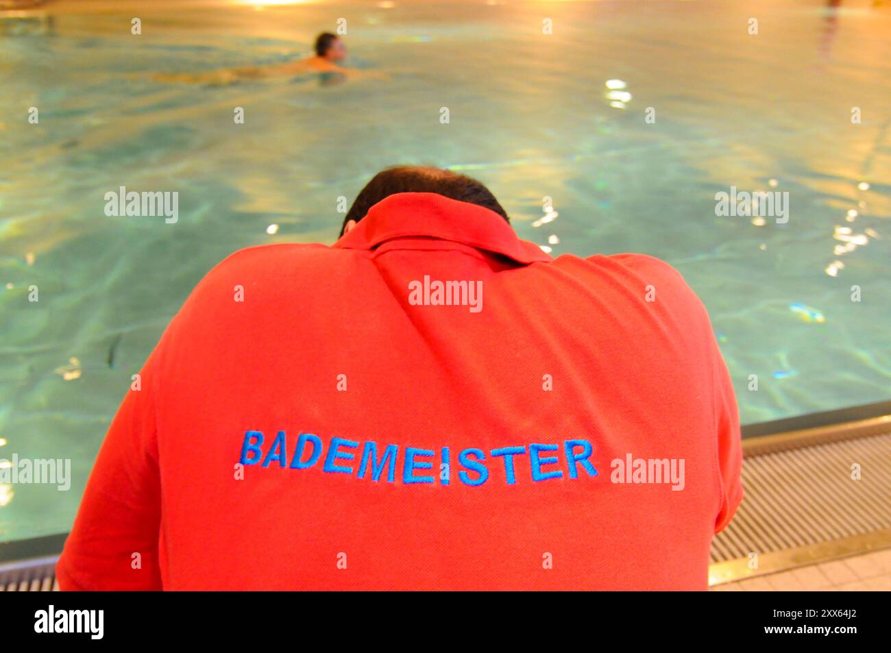 pool attendant and sports attendant at work pool attendant and sports ...