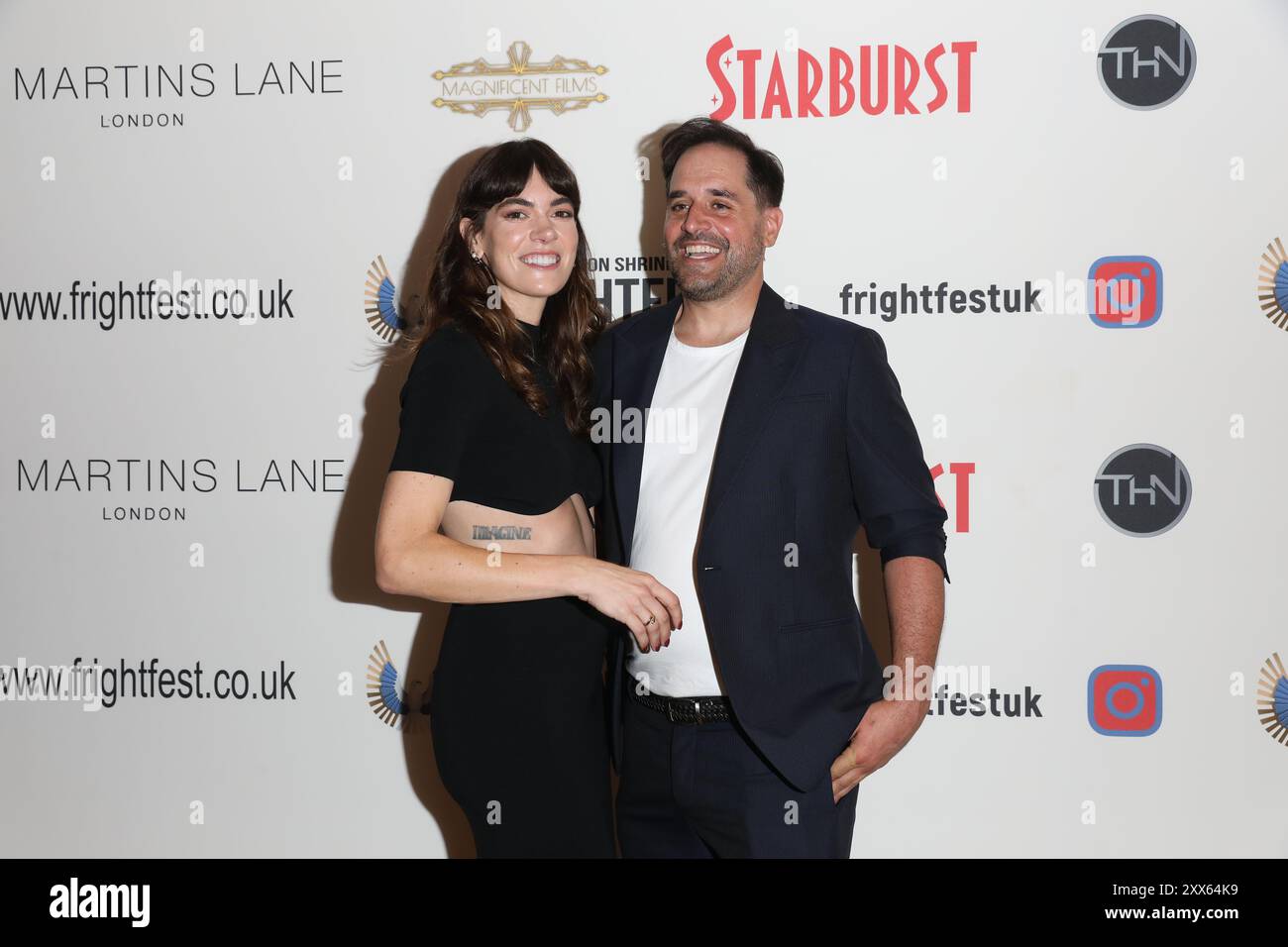 JJ Nolan and Johnny Wickham attend The Invisible Raptor premiere on day ...