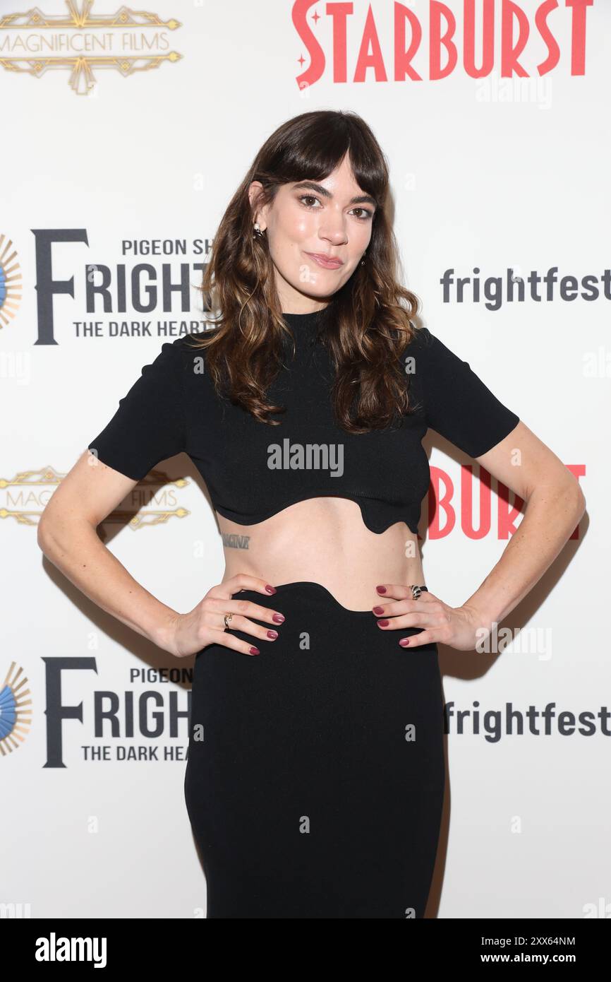 JJ Nolan attends The Invisible Raptor premiere on day one of FrightFest ...