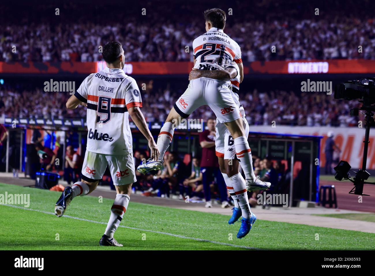 Sao Paulo, Brazil. 22nd Aug, 2024. SP - SAO PAULO - 08/22/2024 - 2024 LIBERTADORES CUP, SAO ...
