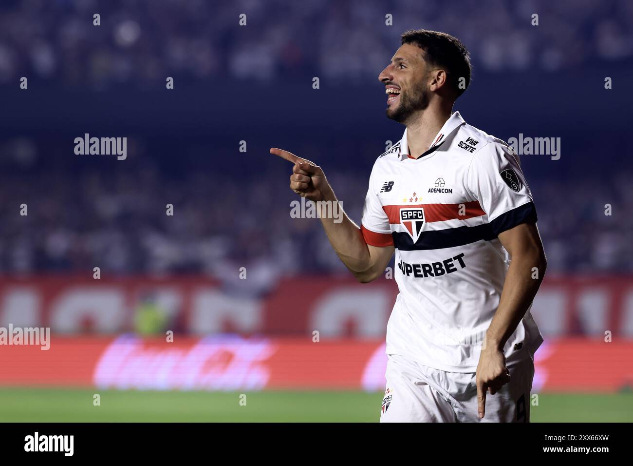 Sao Paulo, Brazil. 22nd Aug, 2024. SP - SAO PAULO - 08/22/2024 - 2024 LIBERTADORES CUP, SAO ...