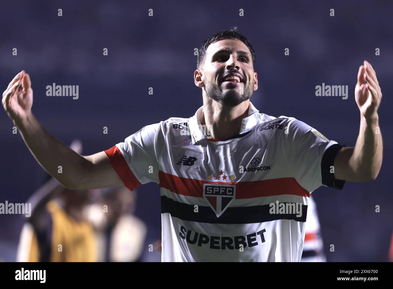 Sao Paulo, Brazil. 22nd Aug, 2024. SP - SAO PAULO - 08/22/2024 - 2024 LIBERTADORES CUP, SAO ...