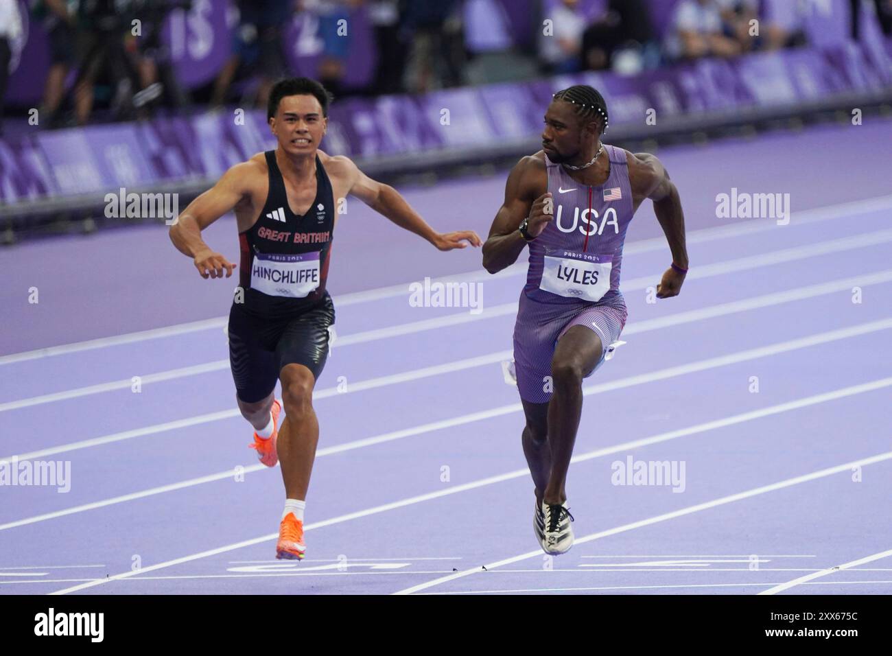 Noah lyles leichtathletik hi-res stock photography and images - Alamy