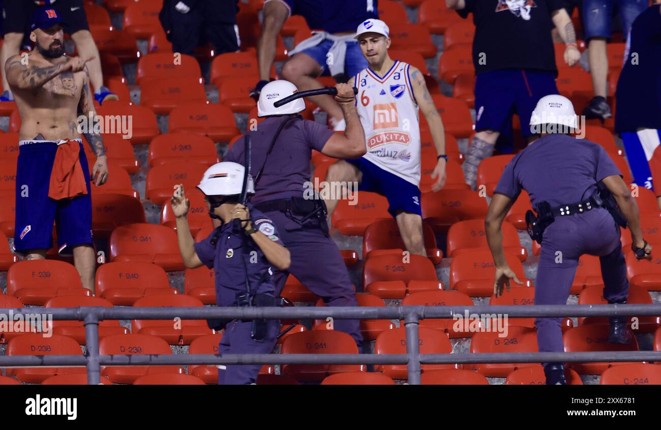 Sao Paulo, Brazil. 22nd Aug, 2024. SP - SAO PAULO - 08/22/2024 - 2024 LIBERTADORES CUP, SAO ...