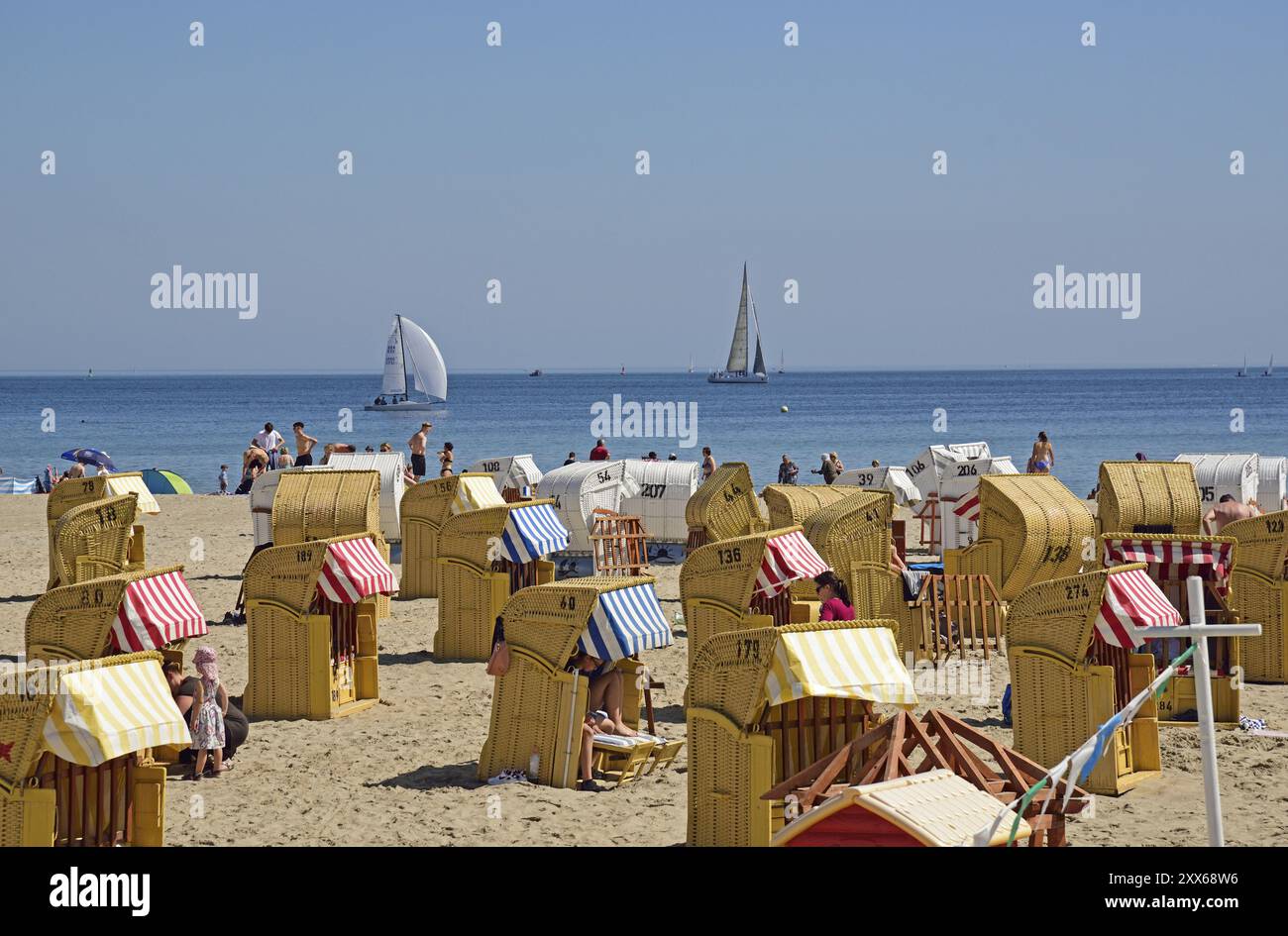 Europe, Germany, Schleswig Holstein, Baltic Sea, Luebeck-Travemuende ...