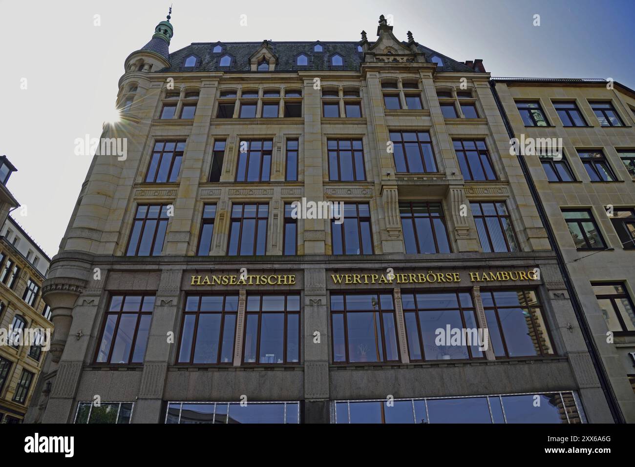 Europe, Germany, Hamburg, City, Old Town, Nikolai Quarter, Building of ...