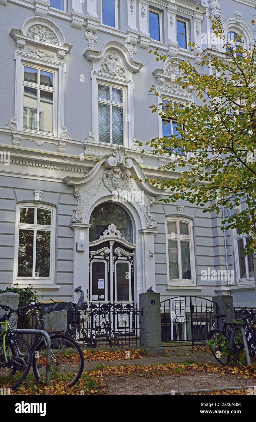 Europe, Germany, Hamburg, Rotherbaum, Architecture, Residential ...